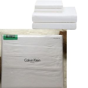 Calvin Klein | Bedding | Calvin Klein Combed Cotton Sateen King Sheet ...